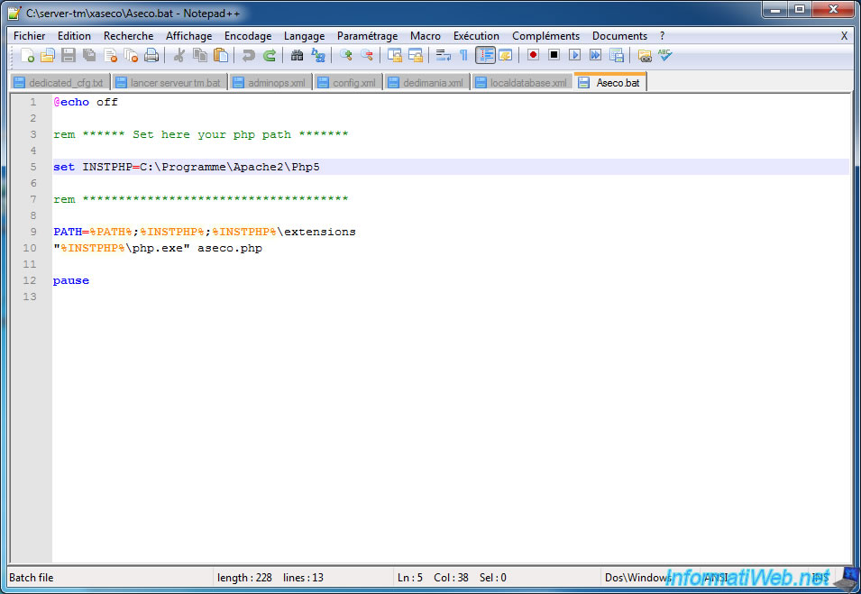 Create a TrackMania Forever server with Xaseco - TrackMania - Tutorials ...