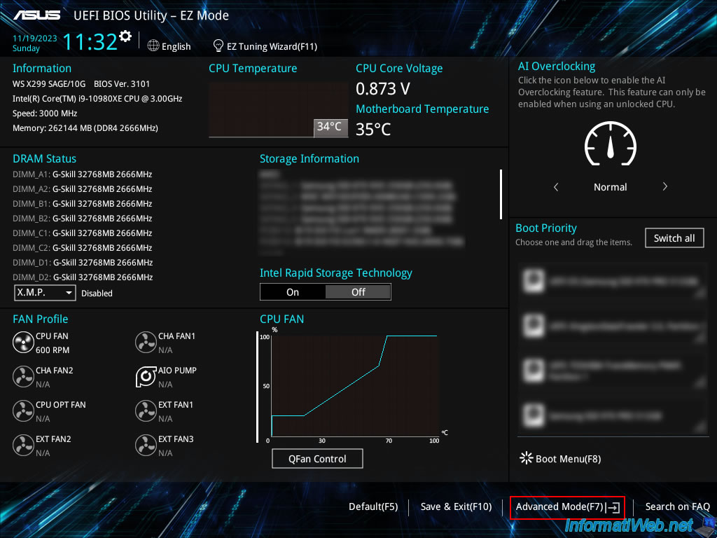 Activer la virtualisation du processeur (Intel VT-x / AMD-V) dans le ...