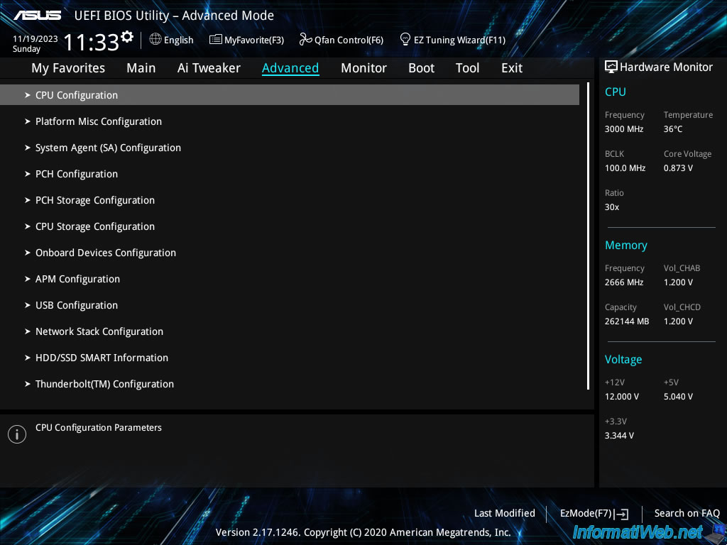 Enable processor virtualization (Intel VT-X / AMD-V) in the BIOS - BIOS ...