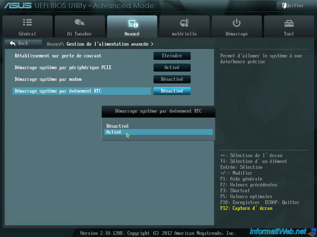 Schedule boot of your computer with a RTC event (or alarm) - BIOS ...