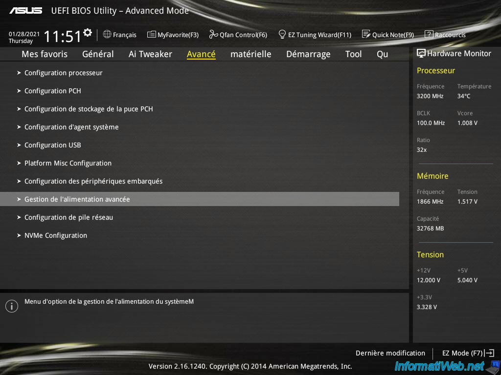 Schedule boot of your computer with a RTC event (or alarm) - BIOS ...