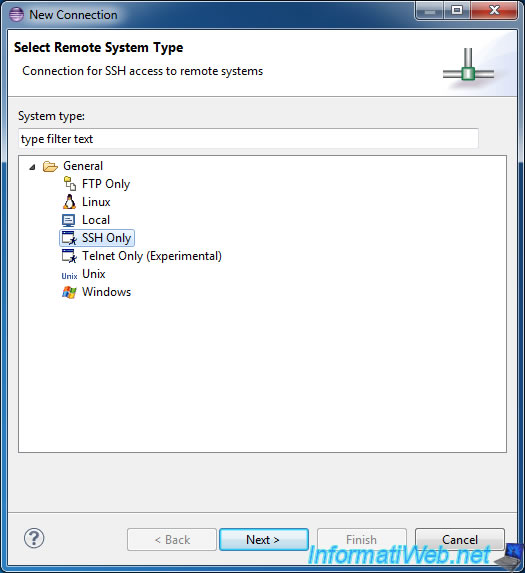 Connect To A Remote File System With Eclipse Web Tutorials Informatiweb