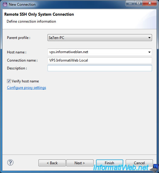 Connect To A Remote File System With Eclipse Web Tutorials Informatiweb