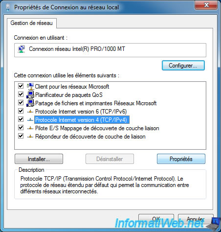 Définir une adresse IP LAN statique à un ordinateur sous Windows - Page ...