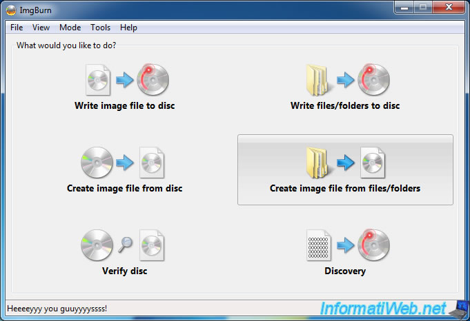 Transformer les fichiers exe et wim téléchargés en une image ISO ...