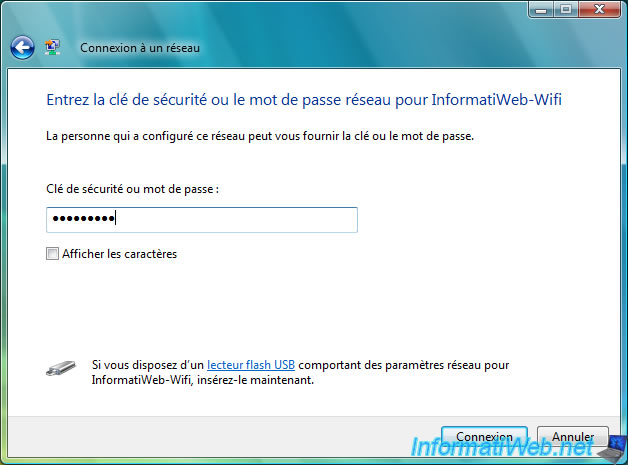 Connect To A Wifi Network With Windows Vista Windows Tutorials Informatiweb
