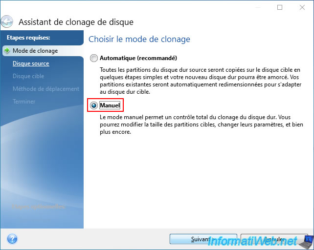 Cloner manuellement un ancien disque vers un nouveau disque grâce à ...