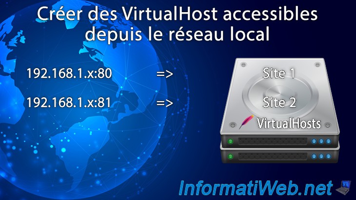 Comment créer des VirtualHost accessibles depuis le réseau local - Web - Tutoriels - InformatiWeb