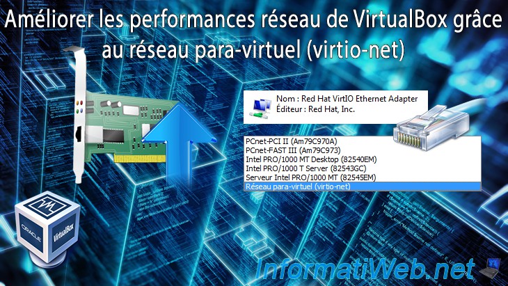 Améliorer les performances réseau de VirtualBox 7.0 / 6.0 / 5.2 grâce ...