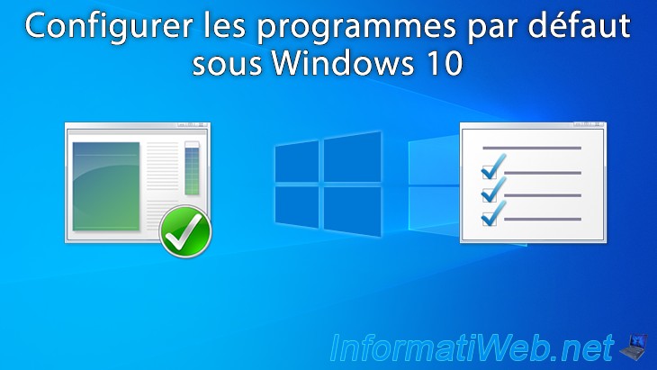 Configurer les programmes à utiliser par défaut pour certains types de ...